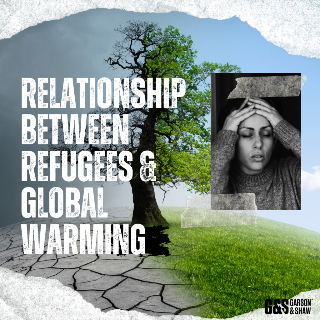 The relationship between global warming and refugees - Used Clothing ...
